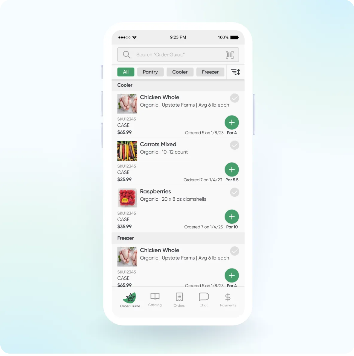 Order Management for the Food Industry